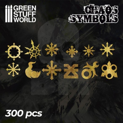 Battle-Models > Chaos Runes and Symbols - 300 letters - runy i znaki chaosu